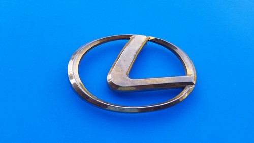 92 93 94 95 96 LEXUS ES300 REAR CENTER LID GOLD EMBLEM LOGO BADGE ...