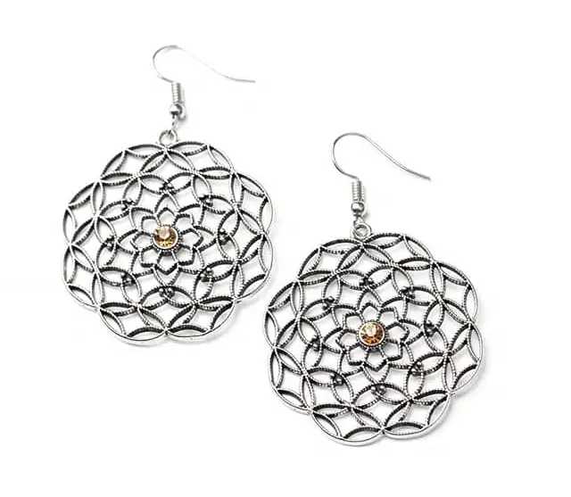 Paparazzi Botanical Bash Brown Earrings - New | eBay