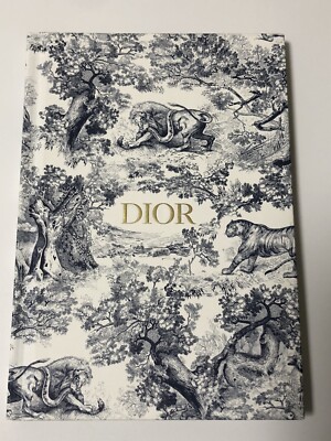 Christian Dior Notebook White Toile de Jouy Novelty 2022 Japan 18x13cm ...