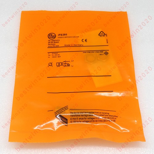 For IFM IFS290 New proximity switch sensor free Shipping | eBay