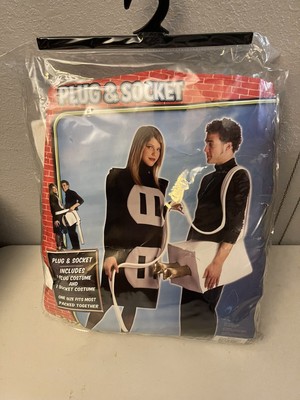 Plug and Socket Halloween Costume Adult, Plug and Outlet Couples ...