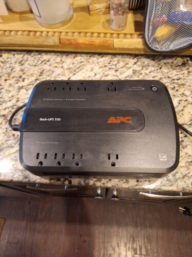 APC Back-UPS ES 550 BE550G 8 Outlets UPS With Cables and Battery ...