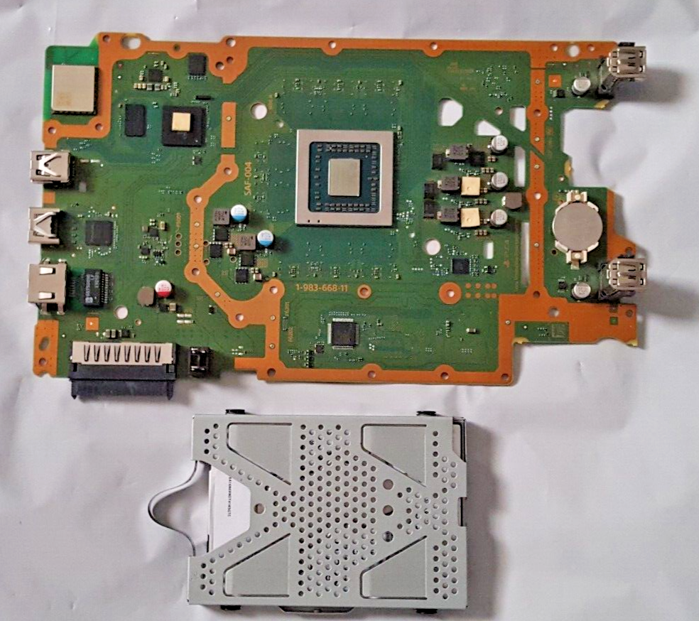 Original Sony PlayStation 4 PS4 Slim Motherboard SAF-004 CUH-2215B ...