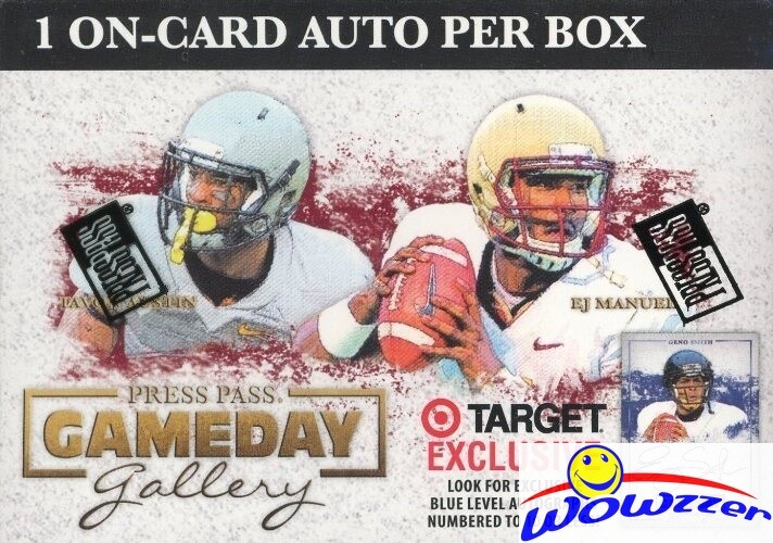 2013 Press Pass Gameday Gallery Football Factory Sealed Blaster Box-AUTOGRAPH RC | eBay