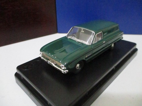 TRAX Models 1962 Ford XL Falcon Deluxe Van, dark green, 1:43 scale, MB ...