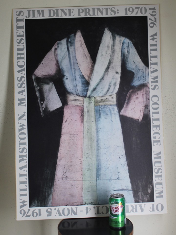Jim Dine Robe -1976 Original Lithograph Pace Editions Print Poster on ...