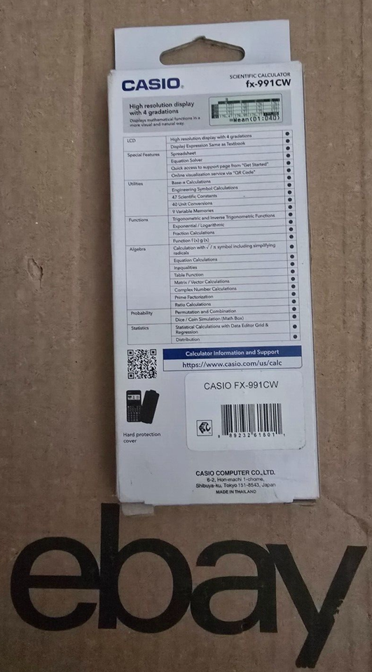 Casio ClassWiz CW fx-991CW Scientific Calculator FX-991CW SAME DAY ...