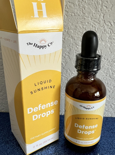 The Happy Co Defense Drops Immune Support Weightloss Antioxidant Liquid ...