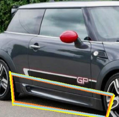 R56 MINI Cooper S JCW Aero Side Skirts Left Right Passenger Driver Side ...