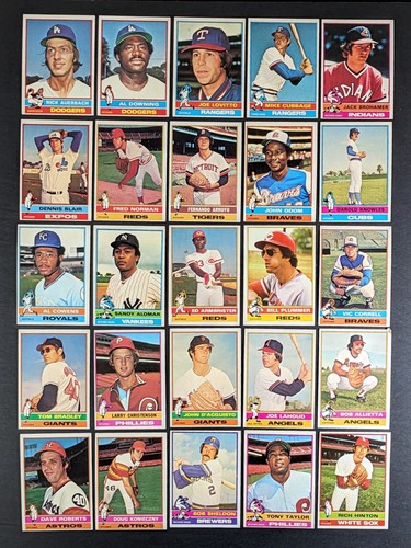 1976 Topps Baseball Set Break 25 Cards | eBay