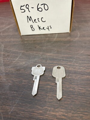 NOS 1959 1960 MERCURY "B" KEYS KEY BLANKS 1223 | eBay