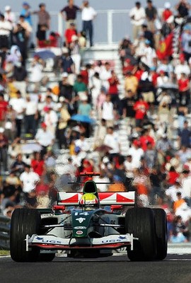 Mark Webber of Australia Jaguar at the F1 Chinese GP at Shanghai I- Old ...