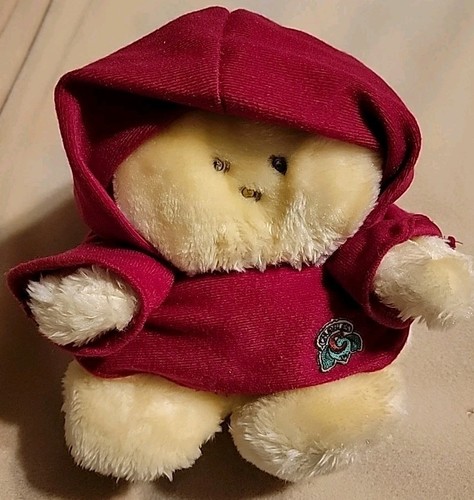 CHUBBLES Vintage 1980’s Animal Fair 9" Plush Wearing Red Maroon Cloak ...