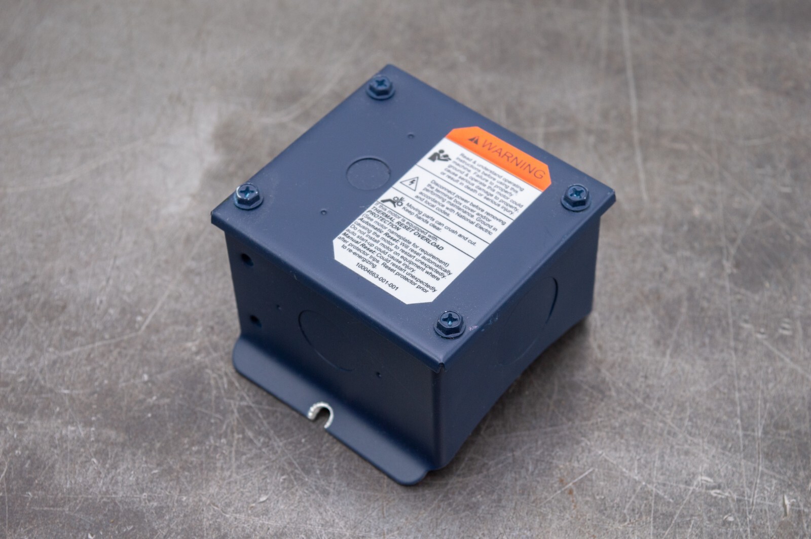 Leeson Electric Motor Connection Junction Box Wireway Fits 56 Frame ...