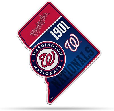 Washington Nationals Pennant Shape Cut Home State Design | eBay