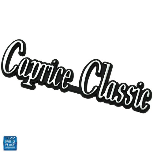 1974-1976 Caprice Classic Quarter Panel Emblem GM 9633484 New | eBay