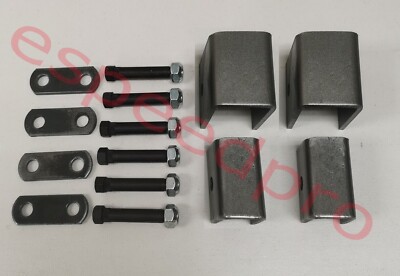 Single Axle Spring Hanger Kit Trailer Axel Camper Suspension Repair ...