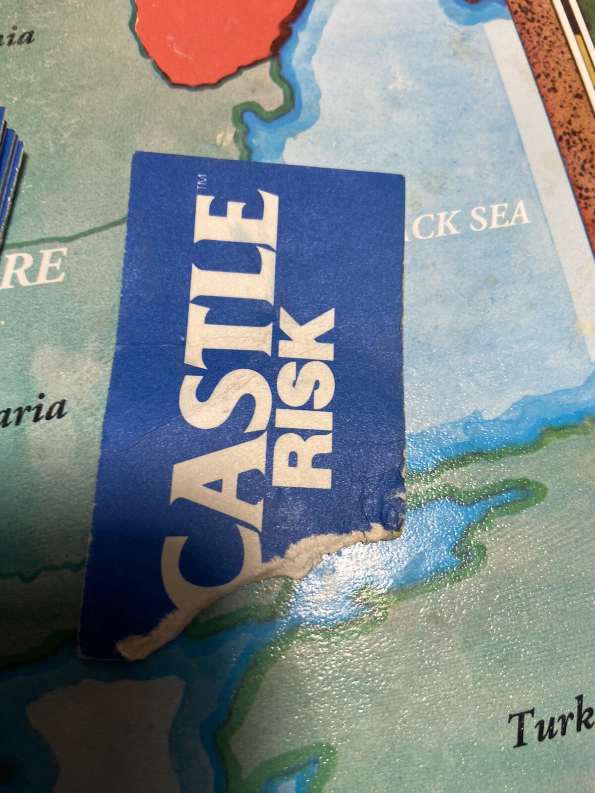 RARE Risk/castle Risk 2 in 1 Strategy Board Game 1990 Parker Brothers ...