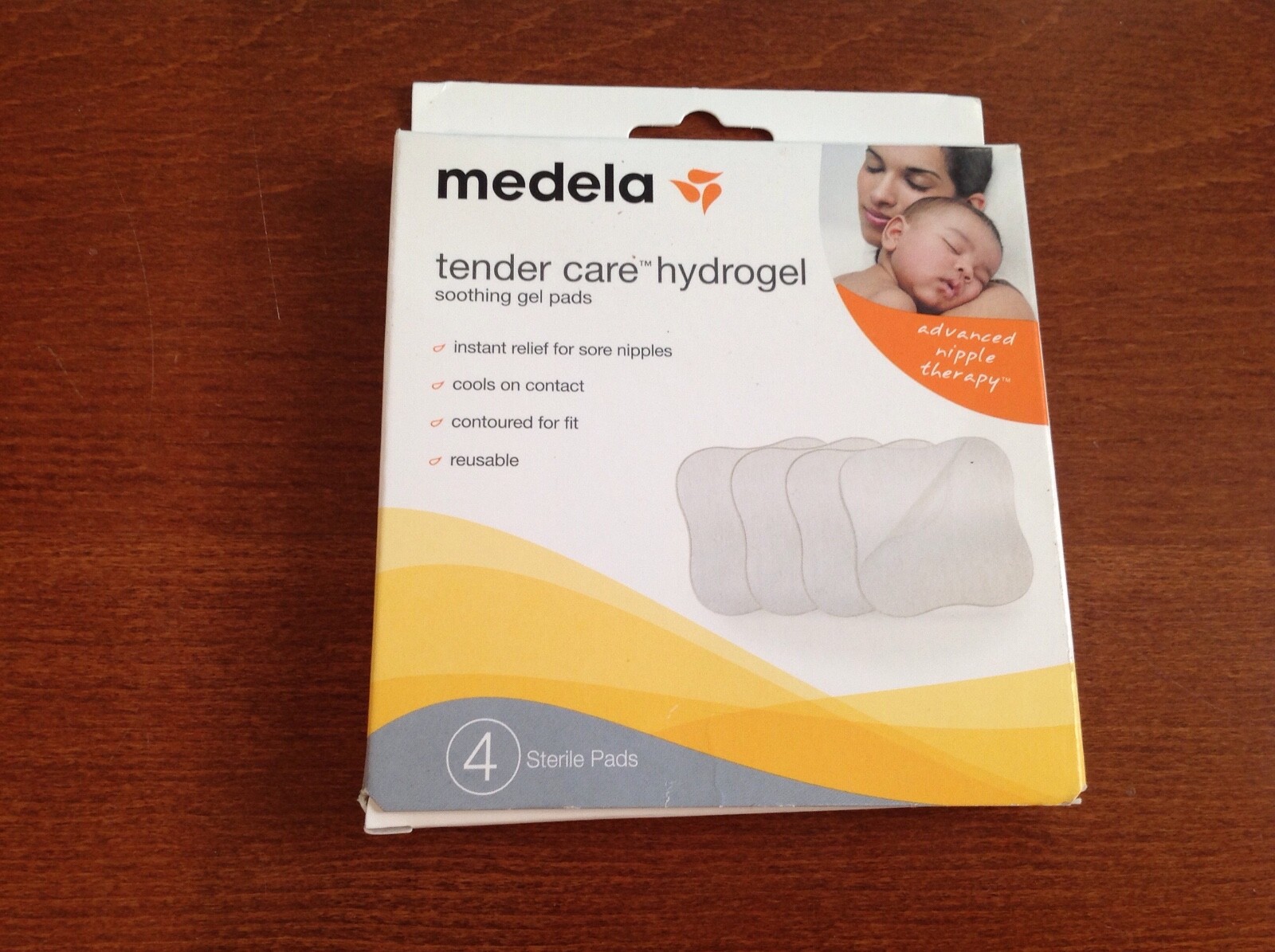 Medela Tender Care Hydrogel Pads Soothing Gel 4 pack Advanced Nipple ...
