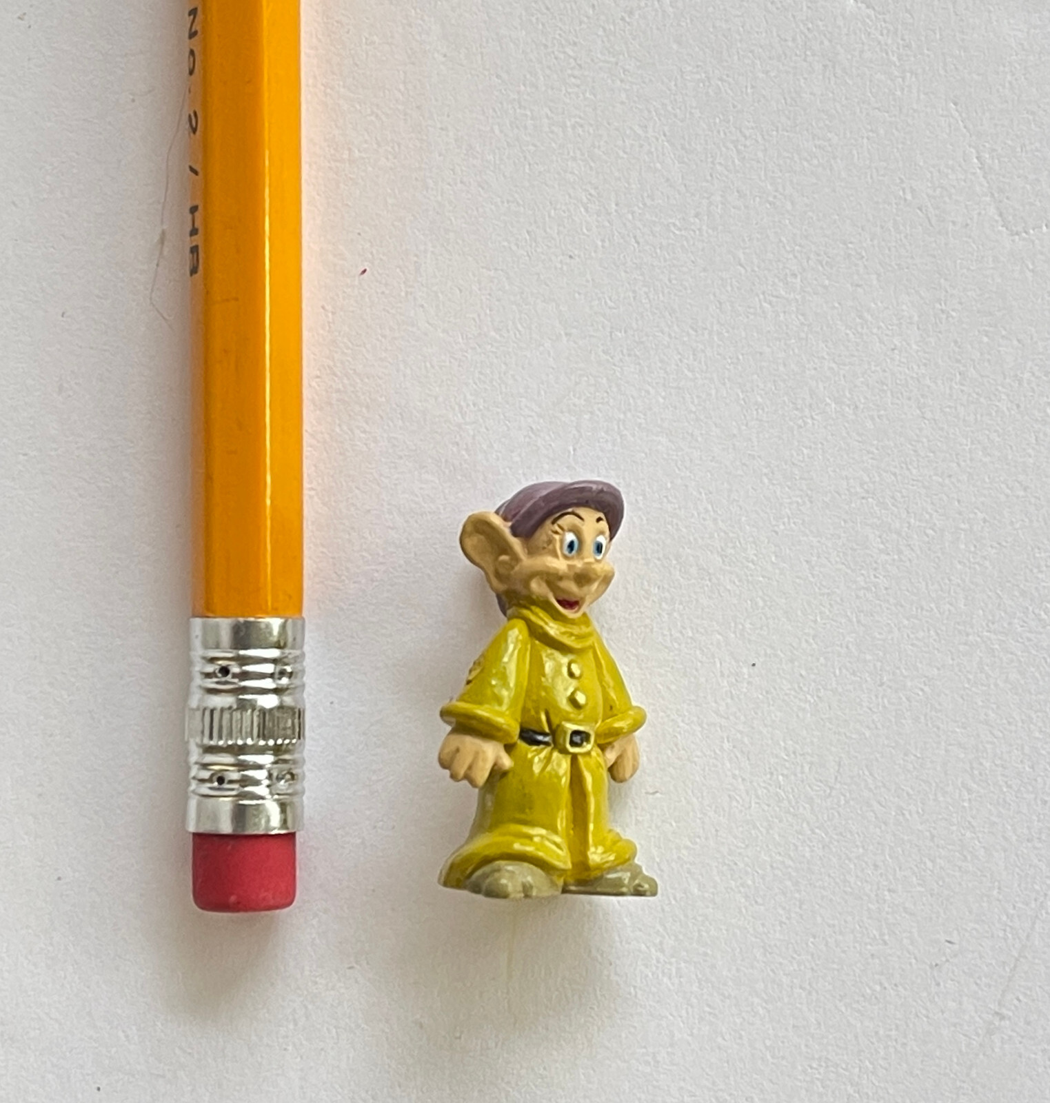 Dopey Mini Figure 1" Tiny Snow White Dwarf Dwarfs Park Collectibles New ...