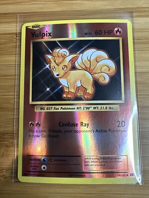 Vulpix - 2016 Pokémon XY Evolutions Reverse Holo #14/108 - NM/MINT | eBay