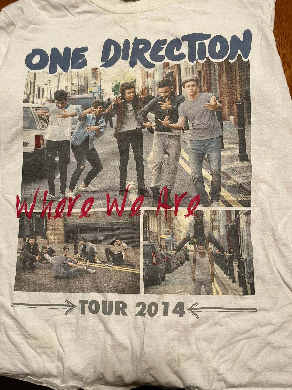 One Direction Where We Are Tour Jerseys