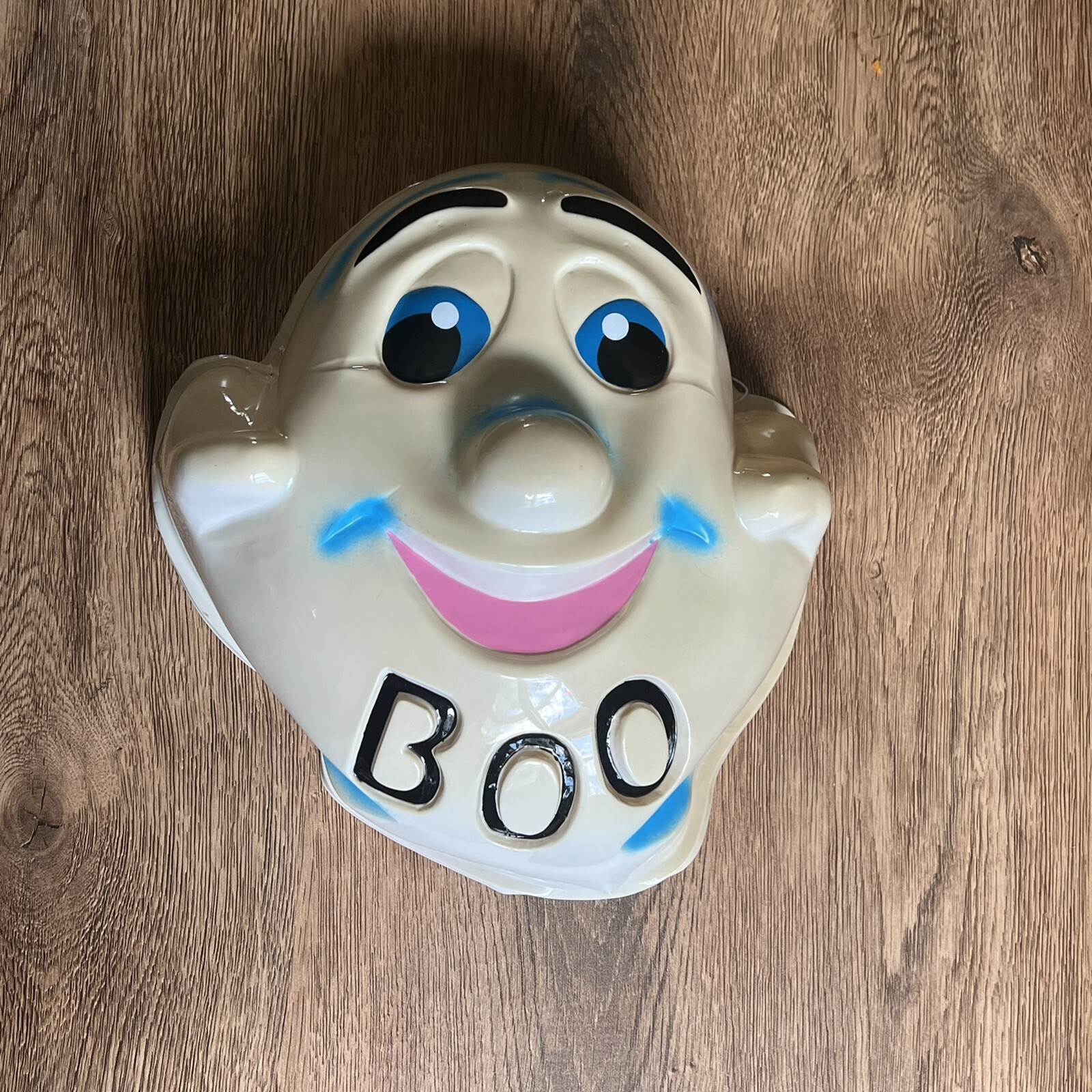 vintage plastic Halloween BOO mask ghost costume | eBay