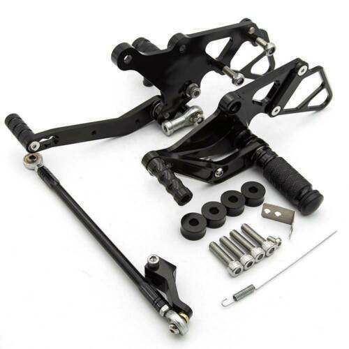 Adjustable Foot pegs Rearsets Rear set CNC Fits For Yamaha MT-07 2013 ...
