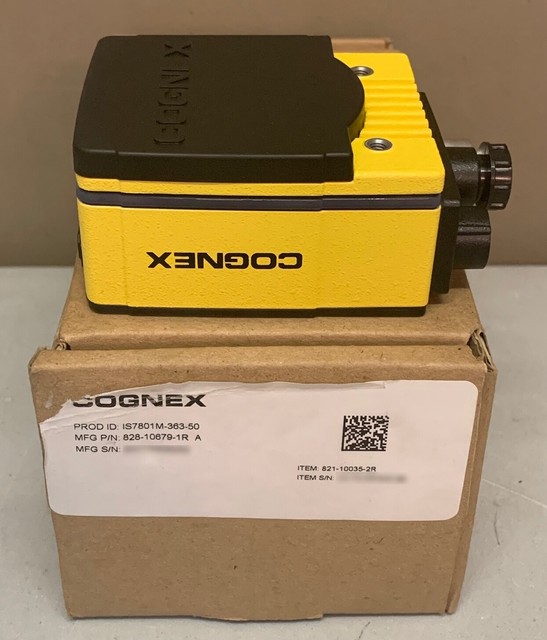 Cognex Is7801m-363-50 In-sight 7000 Series Vision Sensor Camera W ...