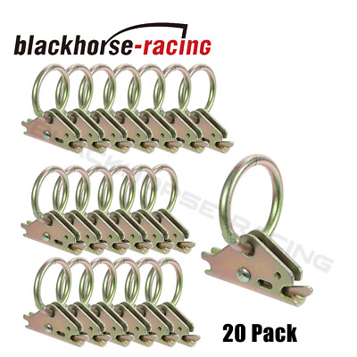 Heavy Duty Steel E-Track O Ring Tie-Down Anchors for E-Track TieDown ...