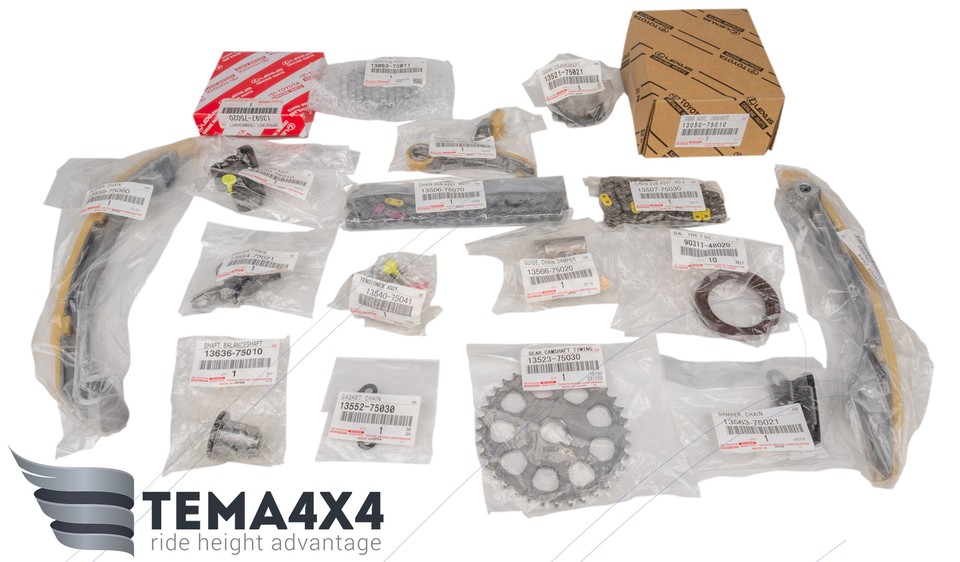 Genuine OEM Timing Chain Kit for Toyota Tacoma 4Runner 2.7L 2TRFE | eBay