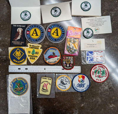 18 MIXED PATCHES LOT PINE TREE COUNCIL CAMPS BSA, NEW BEDFORD ...