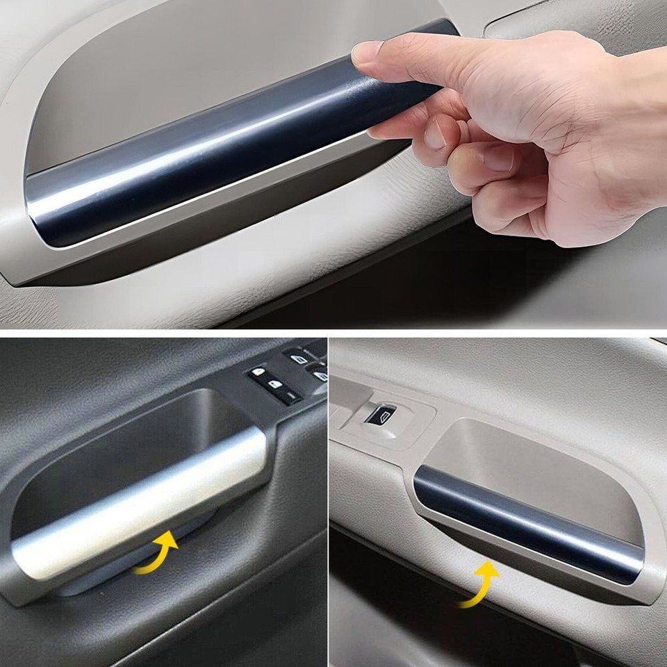 Left Right Side Door Handle Grab Trim Molding Chrome For Ford Escape 13 ...