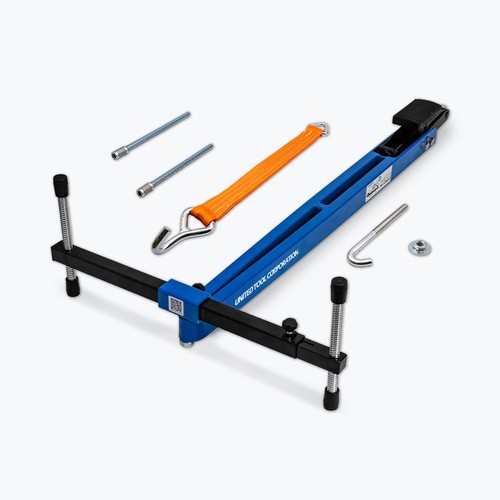 Universal Engine & Gearbox Support Stand Adjustable Under Car Lift Tool ...