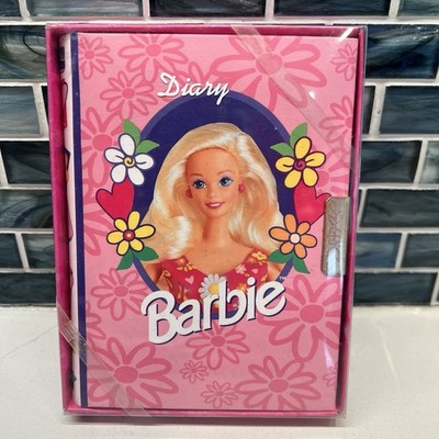 💖Vintage Barbie Diary Journal Mattel With Lock And Key NEW IN PACKAGE ...