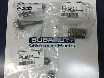 Subaru Exhaust Center Pipe Spring Bolt Kit WRX Forester Impreza Legacy ...