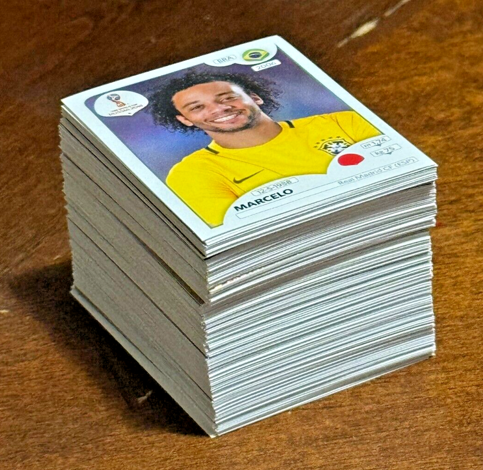 2018 Panini FIFA World Cup Russia HUGE LOT OF 200+ Soccer Cards ...