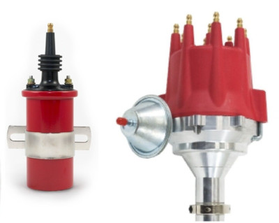 MAXX Billet Electronic Distributor Coil Ford Thunderbird Y-Block Tach ...