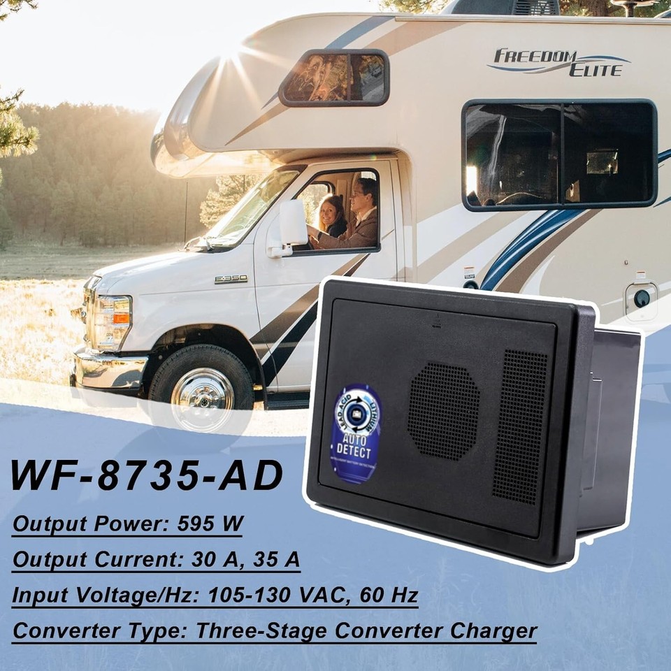 WF-8735-AD Power Center - 35 Amp, 105-130 VAC, 60 Hz, 600W