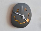 Smiley Face Wall Clock - Wall Clock | eBay UK
