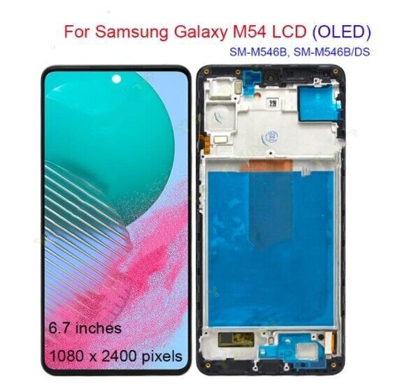 For Samsung Galaxy M54 SM-M546B/DS LCD Display Touch Screen Digitizer ...