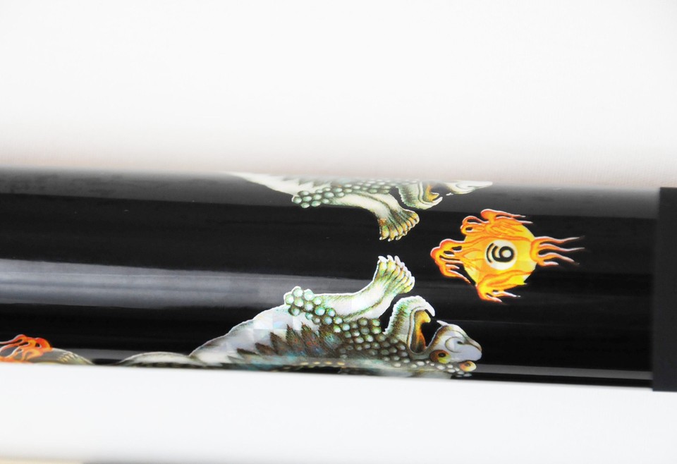 Silver/ Green Lions Pool Cue, Billiards Custom Graphite Cue FREE ...