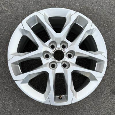 Chevrolet Machined Silver Traverse OEM Wheel 18” 2018-2023 Factory Rim ...