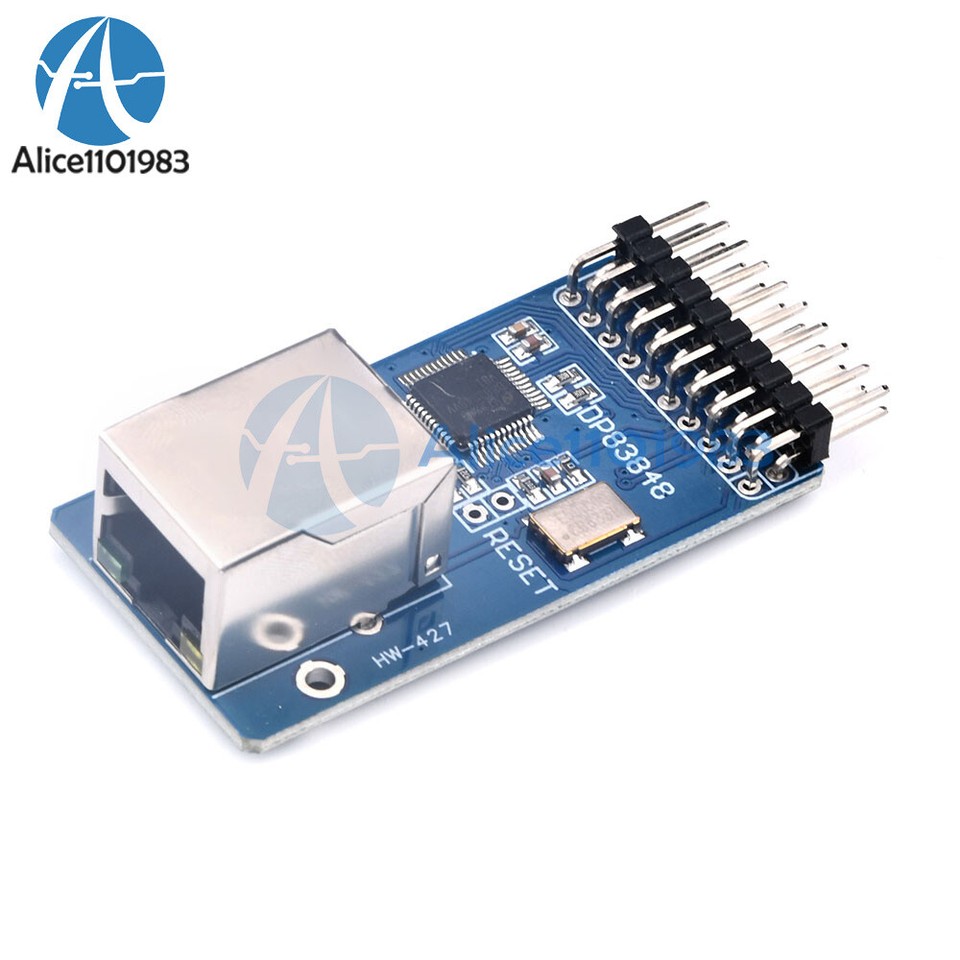 DP83848 Ethernet Physical Transceiver RJ45 Connector Control Interface ...