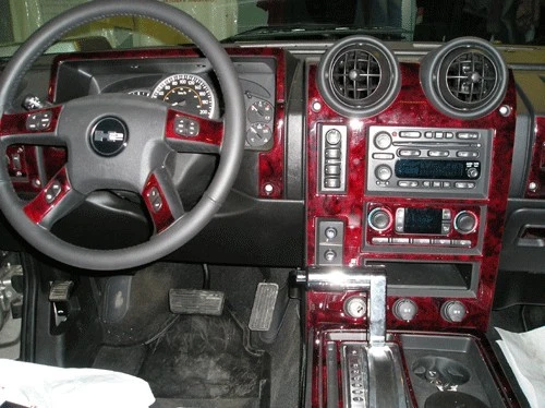 Custom Hummer H2 Interior