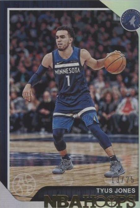 2018-19 Panini NBA Hoops - Tyus Jones #230 Artist Proof /25 for sale ...
