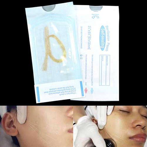 5/10Pack Facial Collagen Thread Lift Protein Peptide Line Carving ...