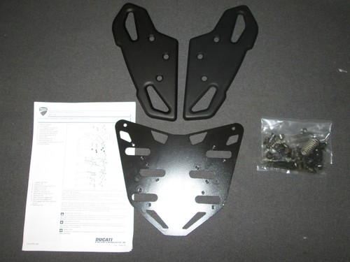 NEW GENUINE DUCATI MULTISTRADA HYPERMOTARD LUGGAGE RACK IN ALUMINIUM ...