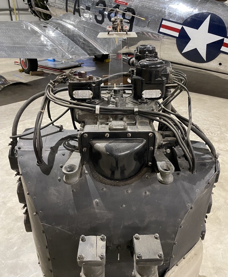 FRANKLIN 6cyl. 6ACV-403 BELL47 helicopter Engine 0-405-9 MASH TV Show ...