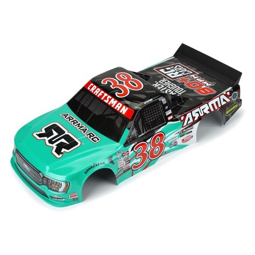 Arrma # 410018 1/7 2023 NASCAR Ford F-150 No.38 Truck LE Body (Teal ...
